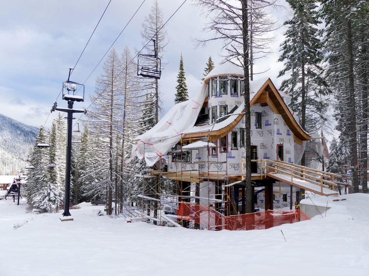 Construction Update #4 - December | Snow Bear Chalets